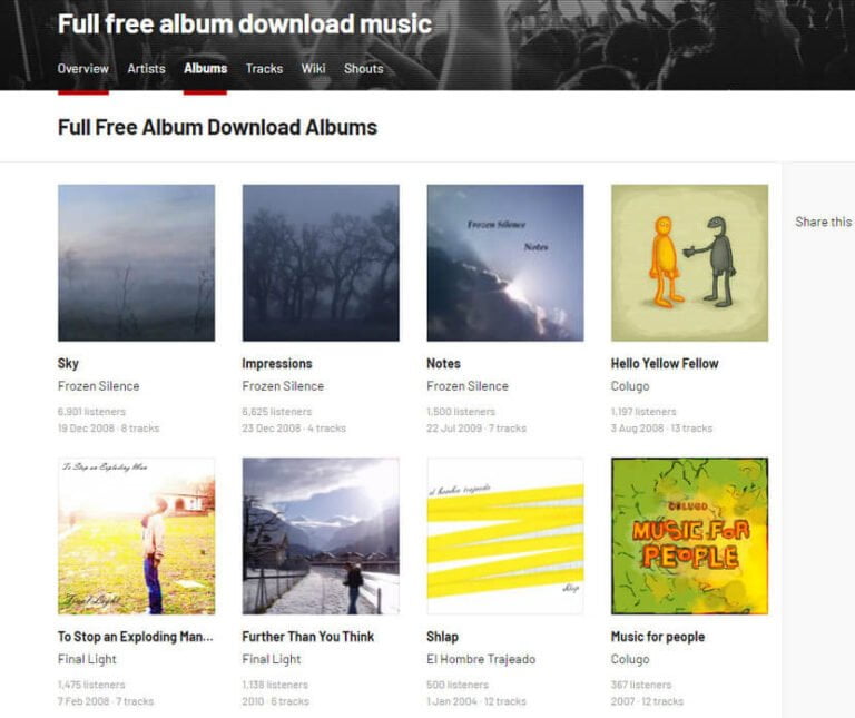 The 19 Best Websites to Download Full Albums for Free – Motricialy