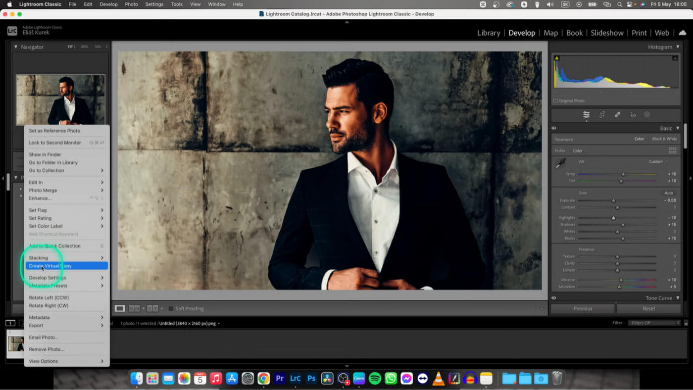 How to Make a Copy of a Picture in Lightroom on Computer and Mobile ...